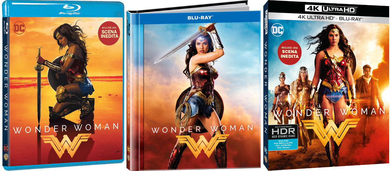 WONDER WOMAN in home video dal 12 Ottobre